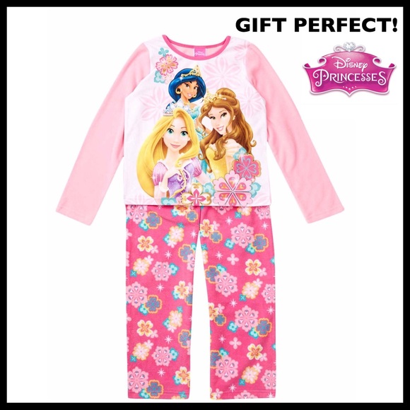 Disney | Pajamas | Disney Princess Pink Pajamas Set Pjs | Poshmark